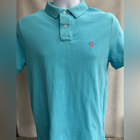 Polo Ralph Lauren | Shirts | Mens Polo Ralph Lauren Turquoise Polo ...